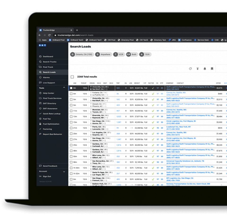 DAT Load Board - Reviews, Features, Pricing & More (2024)