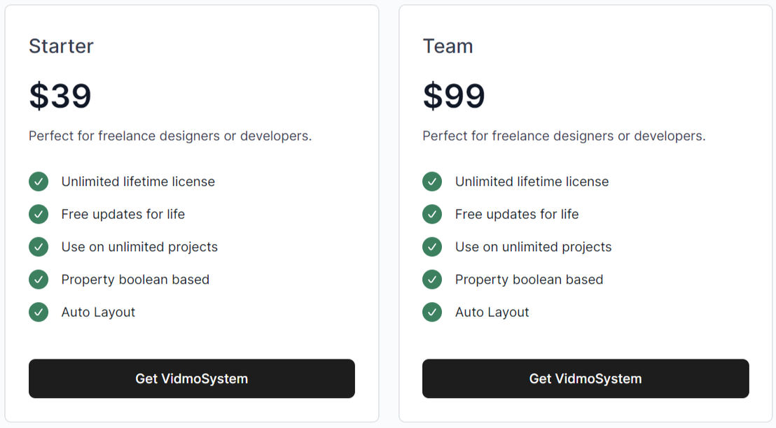 VIDMO Design System - Reviews, Features, Pricing & More (2025)